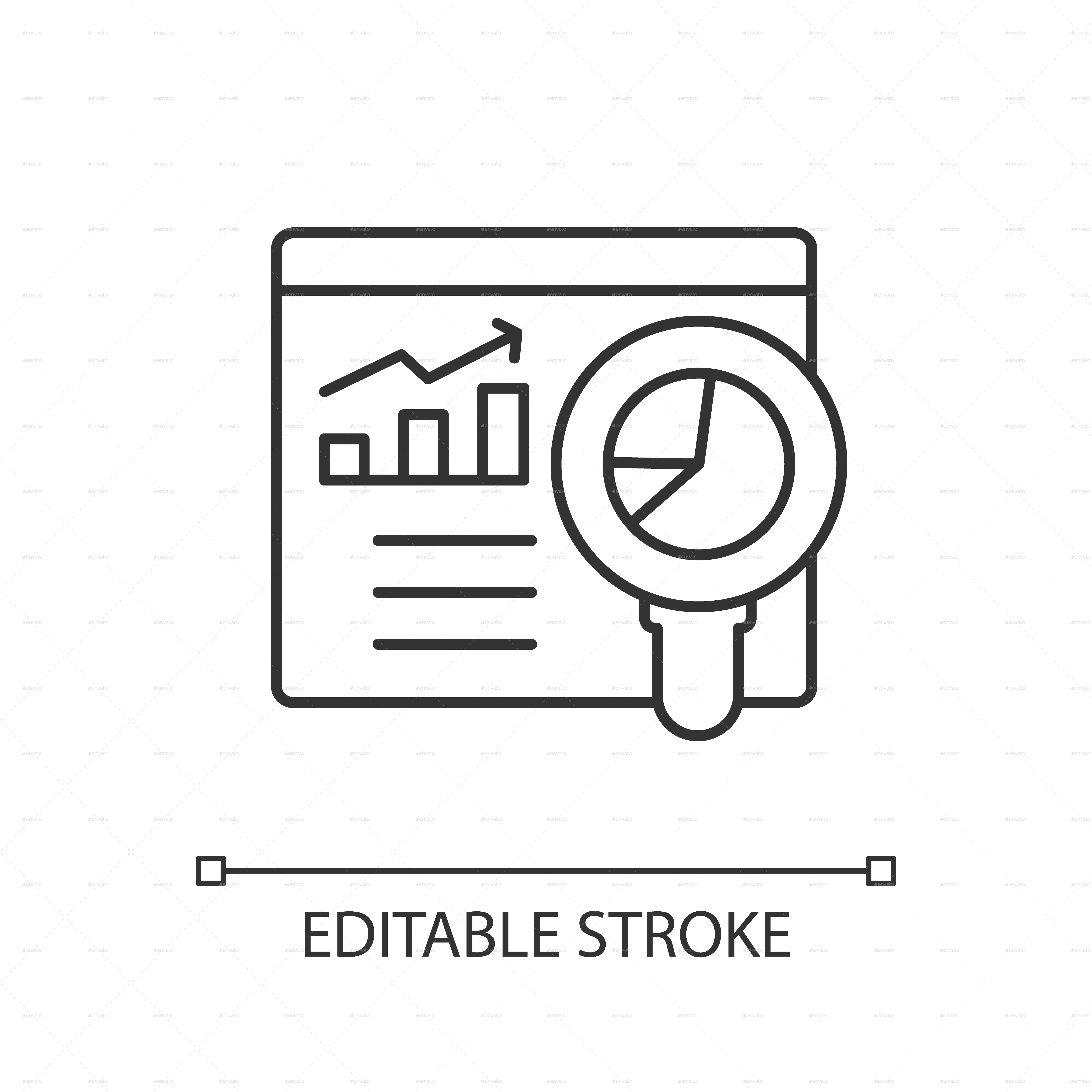 Project Planning and Scheduling Linear Icons Set, Icons | GraphicRiver