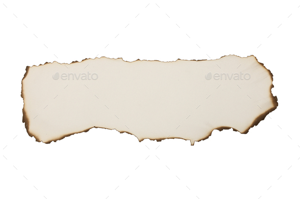 burn paper texture piece torn burned edge Stock Photo by CCpreset ...