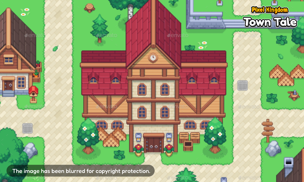 Pixel Kingdom - Town Tale Village Pack by Pixel_Kingdom | GraphicRiver