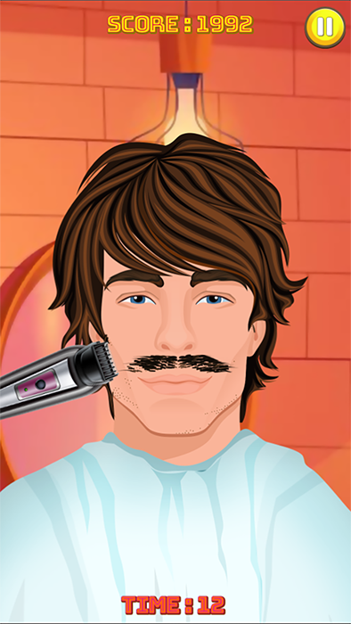 Shave the beard Game (Construct 3 | C3P | HTML5) Saloon Game by CGFX-Studio