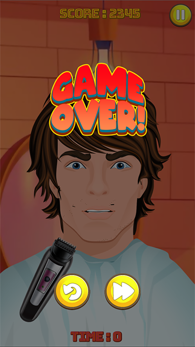 Shave the beard Game (Construct 3 | C3P | HTML5) Saloon Game by CGFX-Studio