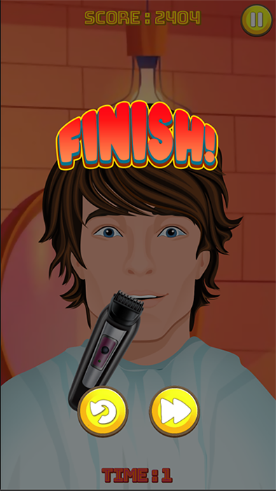 Shave the beard Game (Construct 3 | C3P | HTML5) Saloon Game by CGFX-Studio