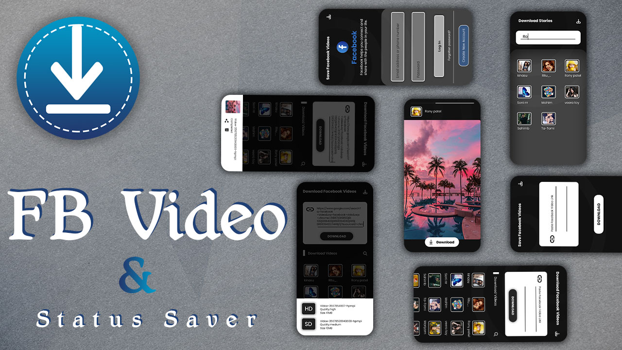 FB Video and Status Saver - Video downloader for Facebook - FB Video ...