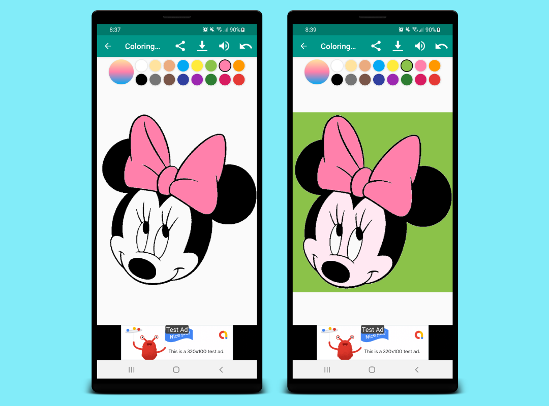 Kids Coloring Book for Android by LeenahAlbanna | CodeCanyon