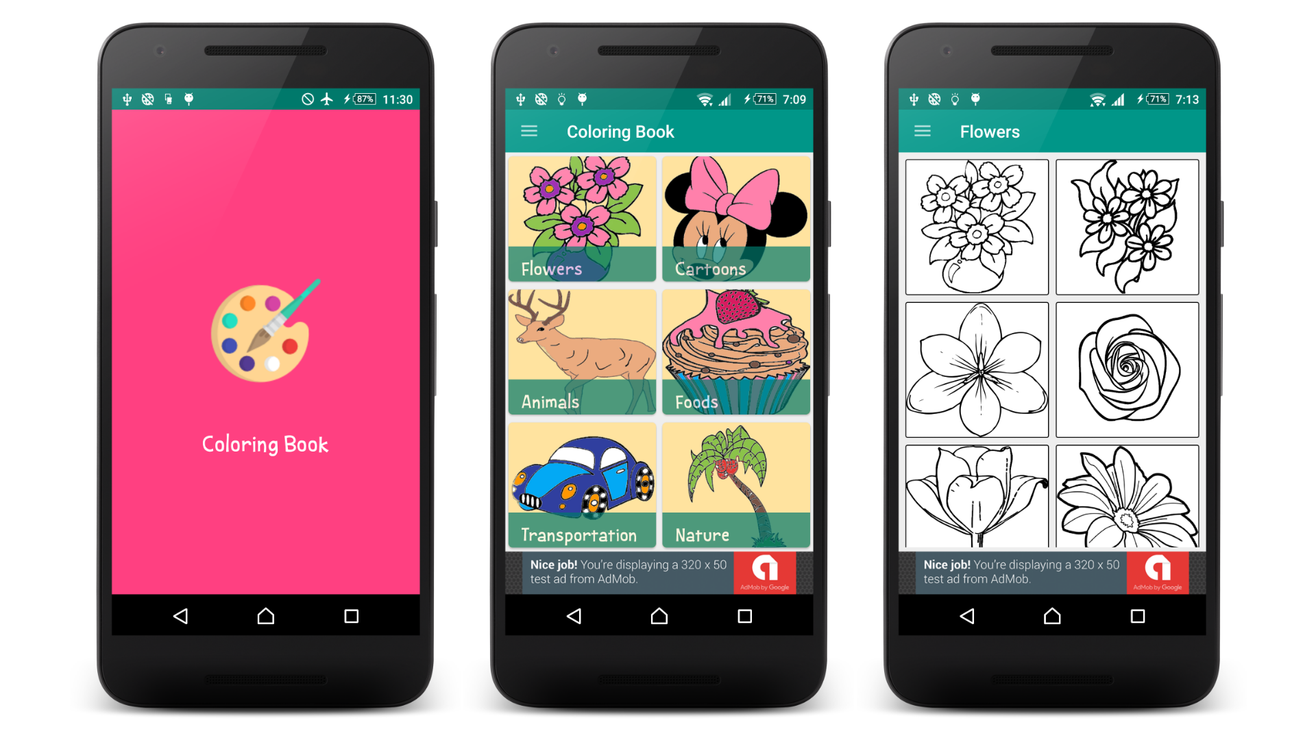 Kids Coloring Book for Android by LeenahAlbanna | CodeCanyon
