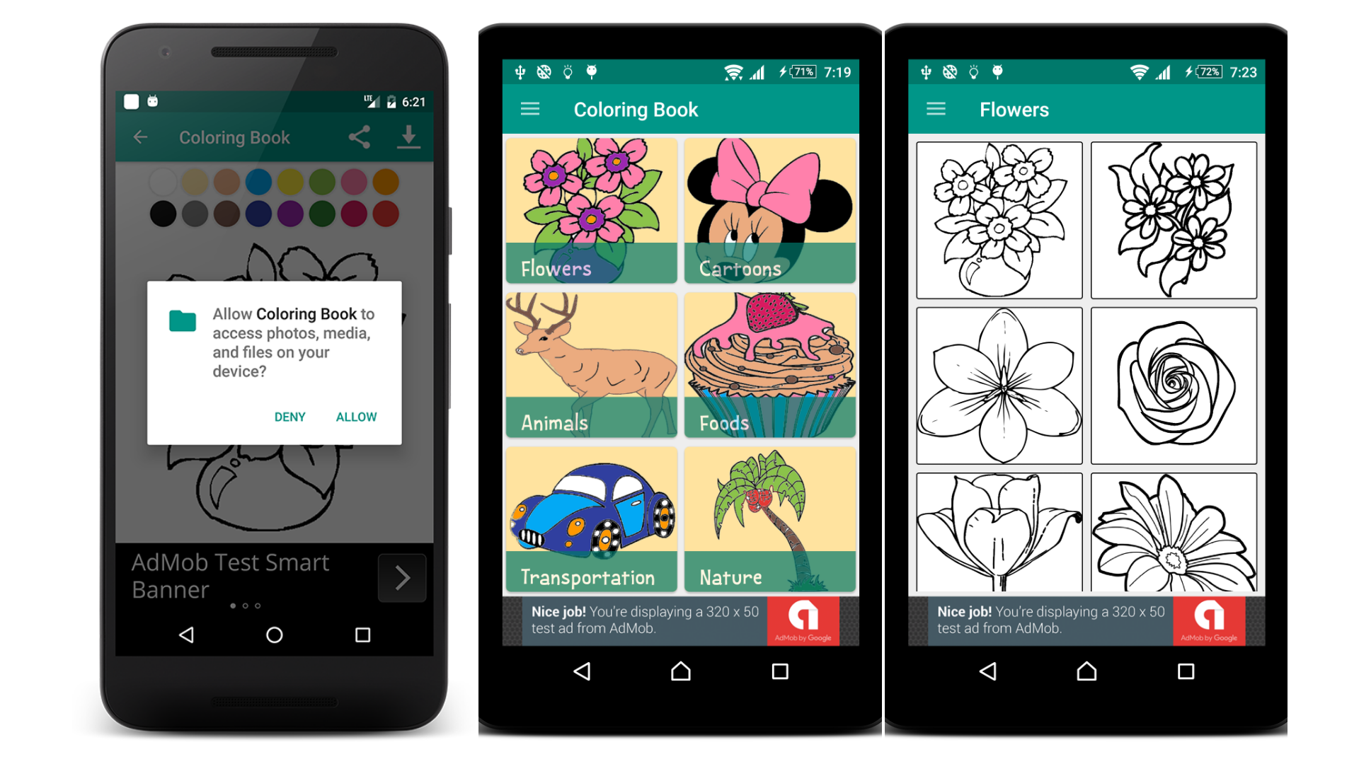 Kids Coloring Book for Android by LeenahAlbanna | CodeCanyon