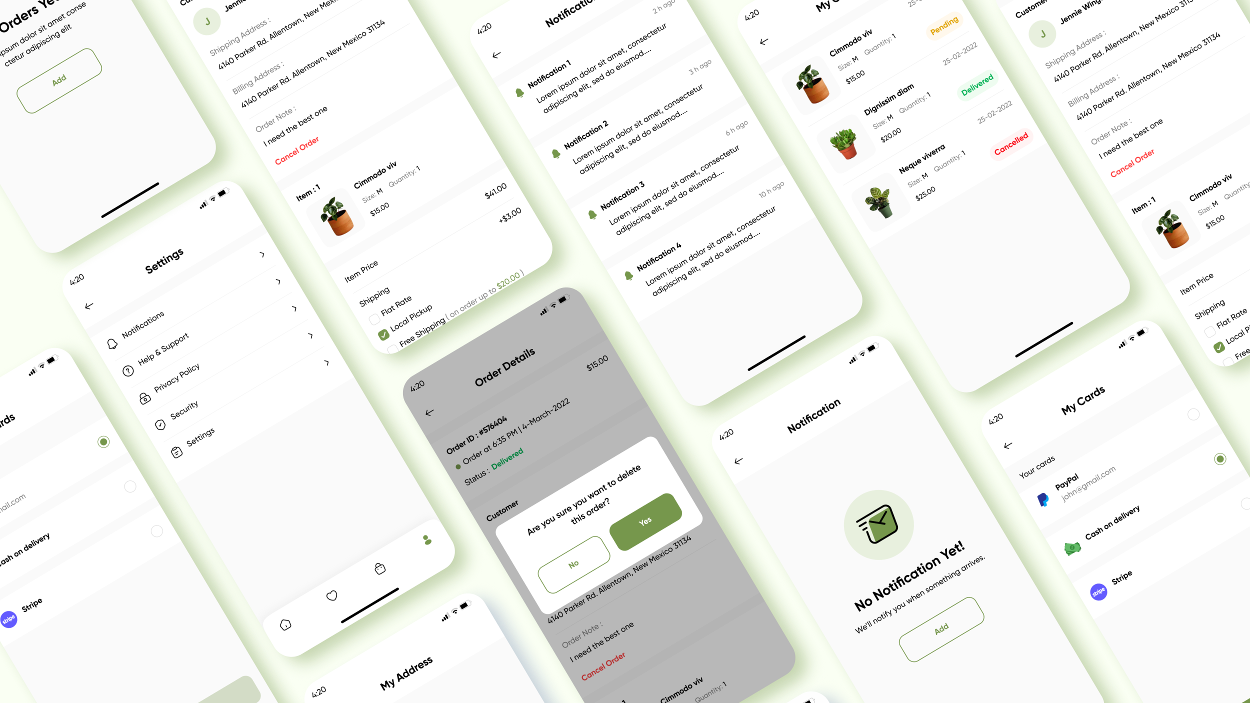 Seed2Plants App - Online Plant Store Flutter 3.x (Android, iOS) UI app ...