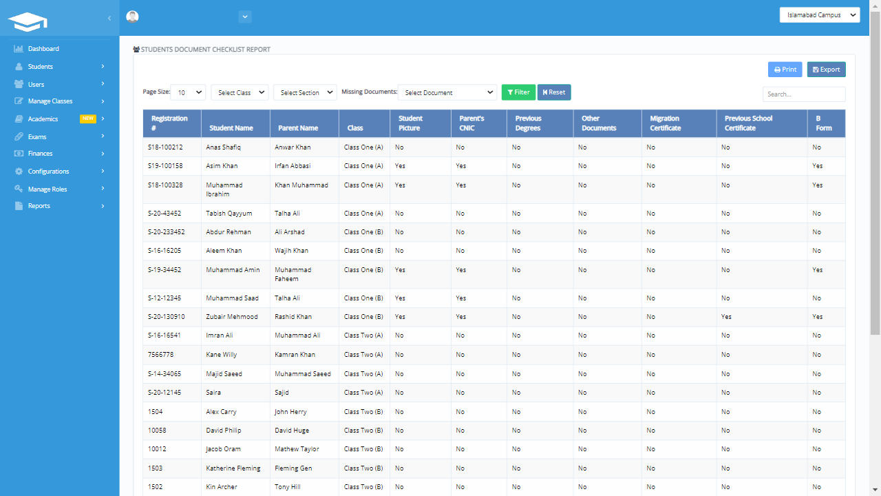 Multiple Campus School Management System by muhammad_idrees | CodeCanyon
