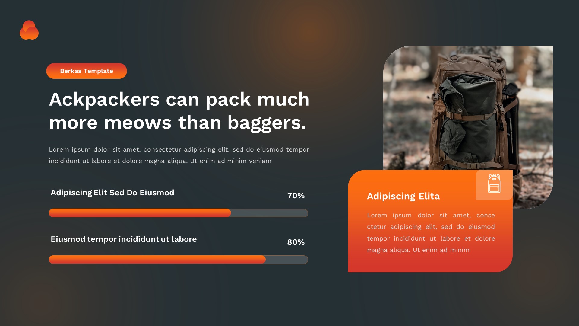 Berkas - Backpack Google Slides Template, Presentation Templates ...