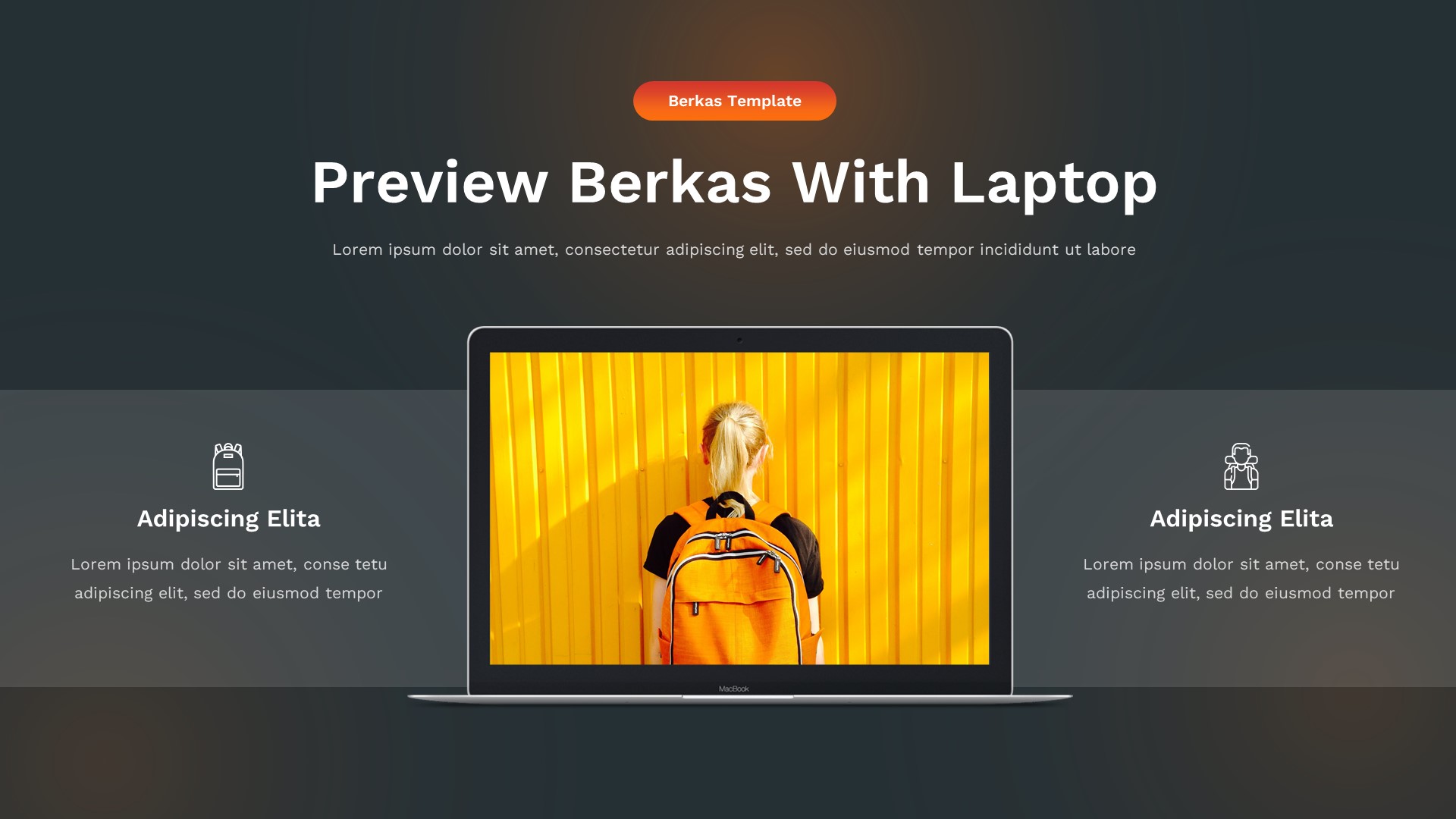 Berkas - Backpack Google Slides Template, Presentation Templates ...