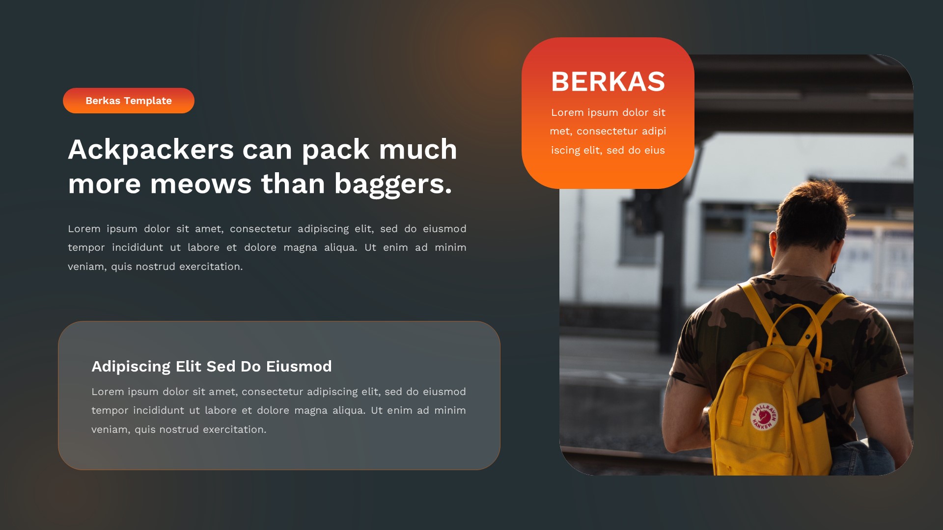 Berkas - Backpack Google Slides Template, Presentation Templates ...