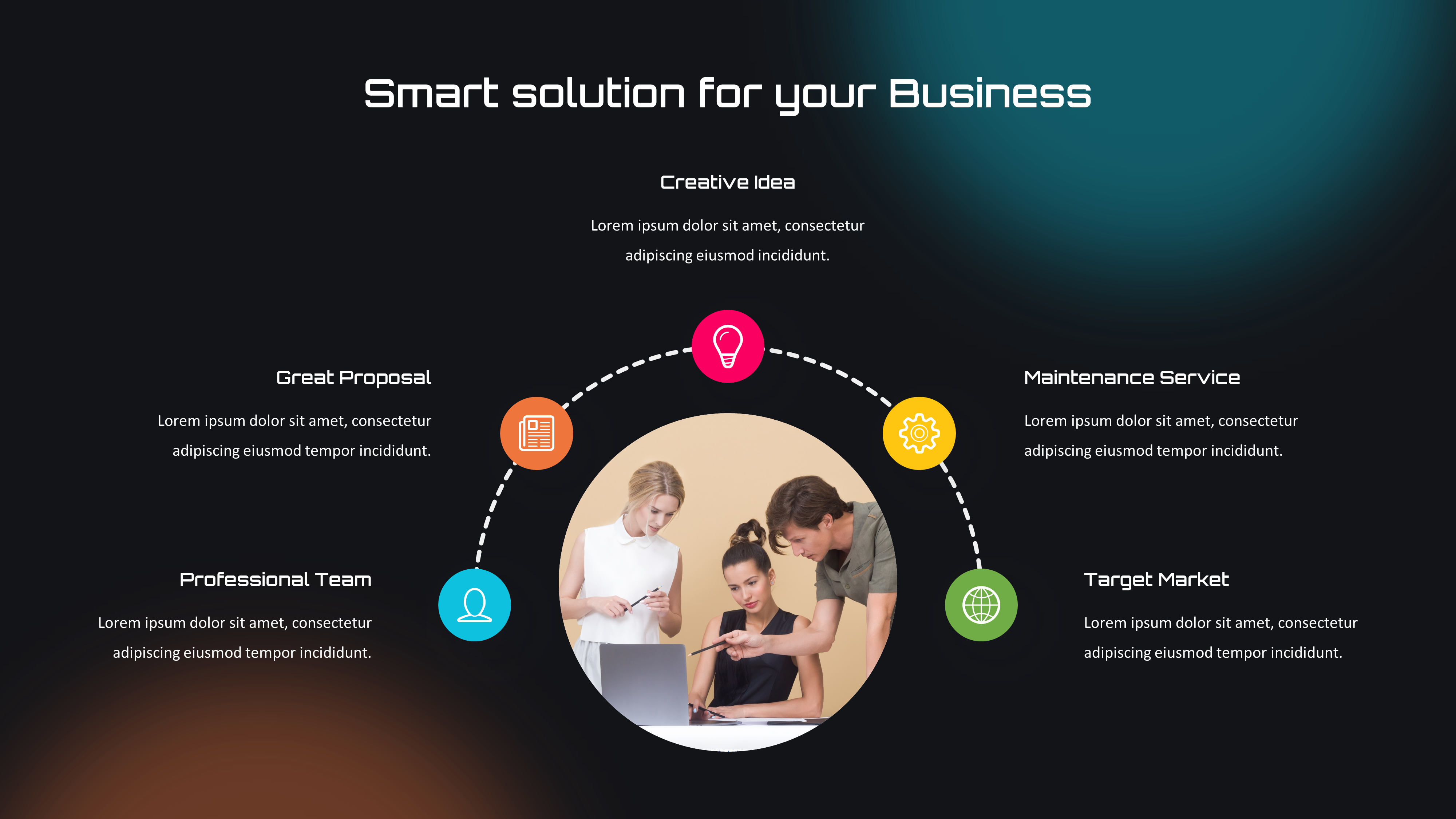 Neutron - Digital Business Keynote Template, Presentation Templates