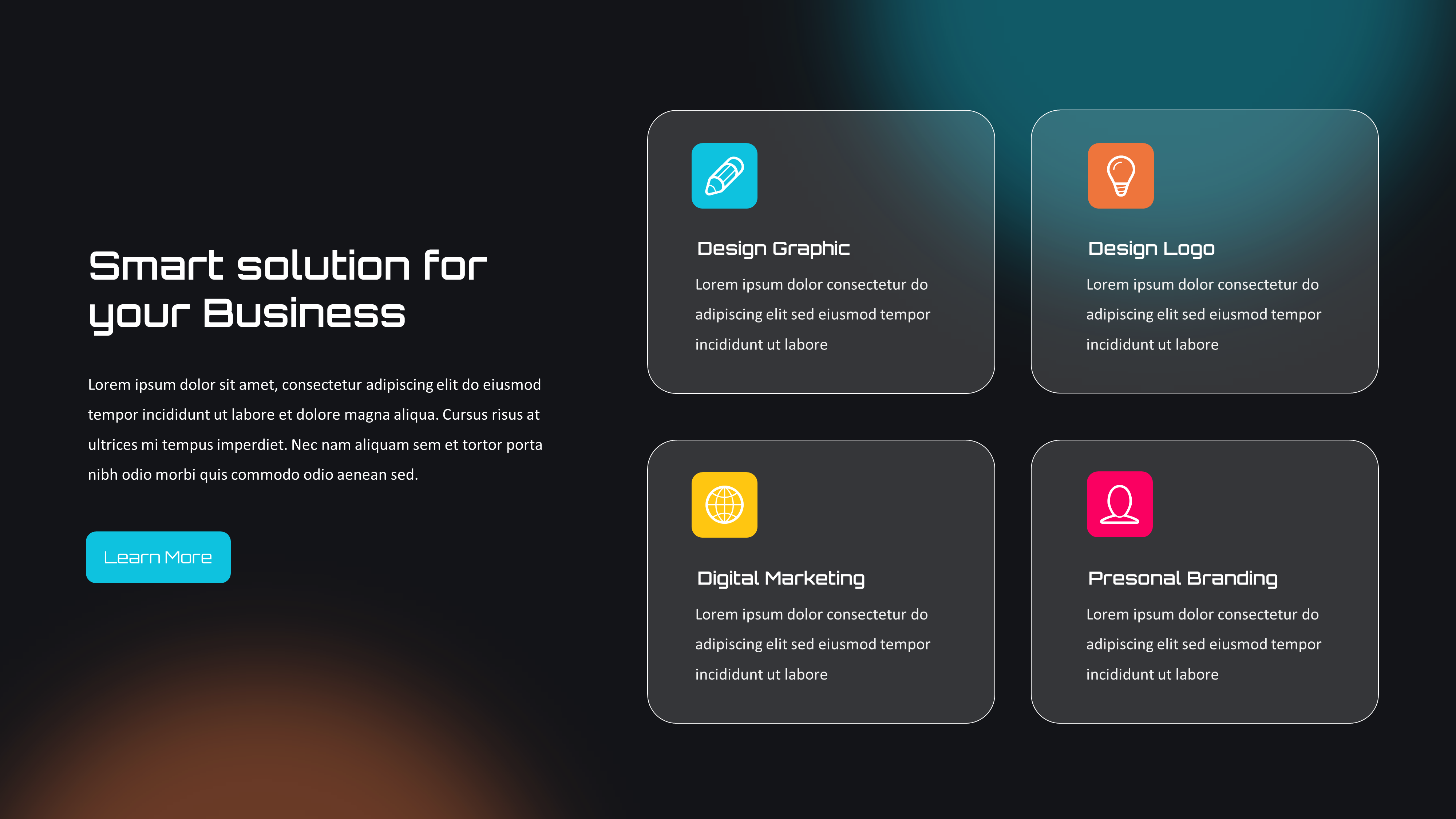 Neutron - Digital Business Keynote Template, Presentation Templates