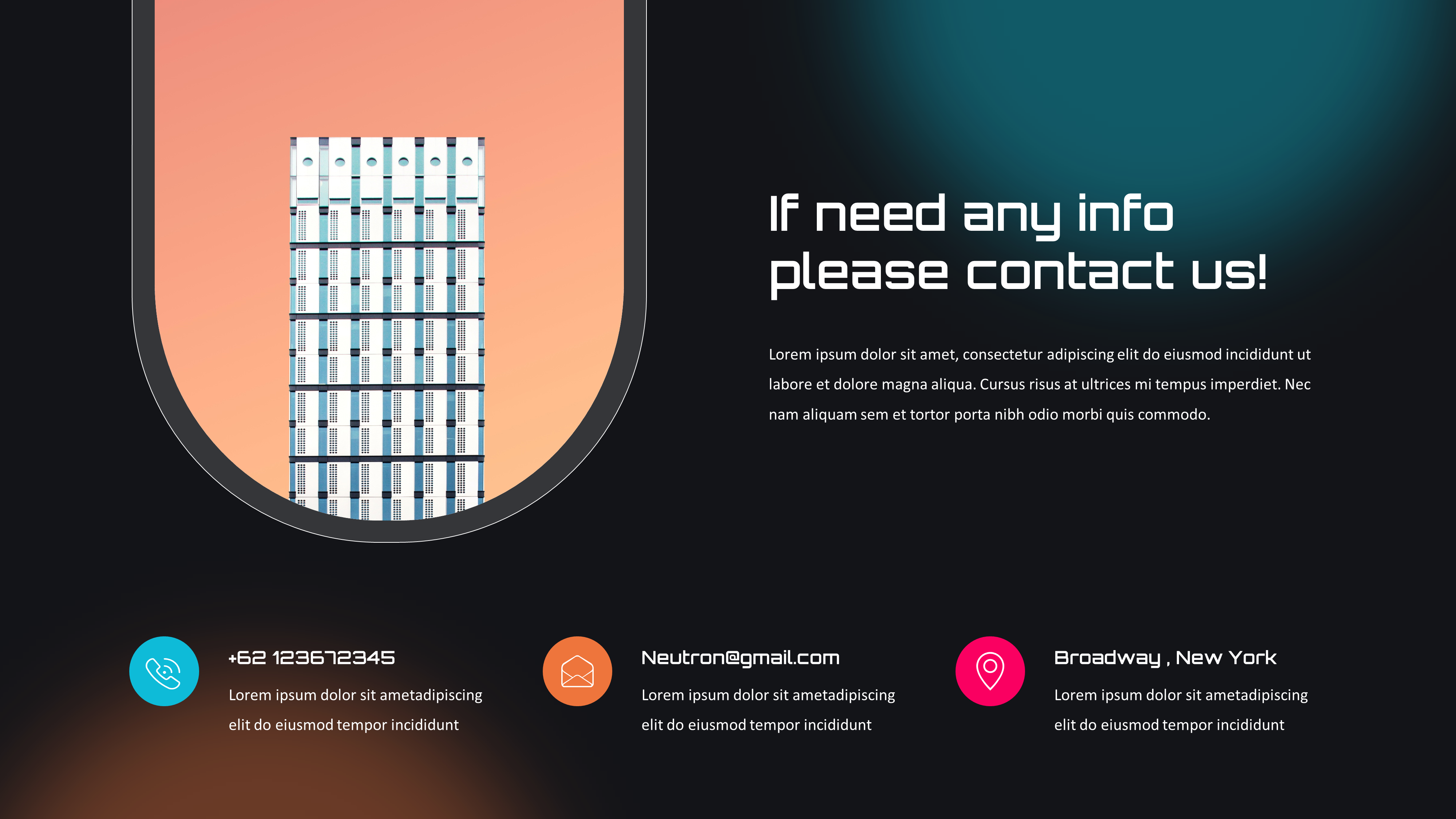 Neutron - Digital Business Keynote Template, Presentation Templates