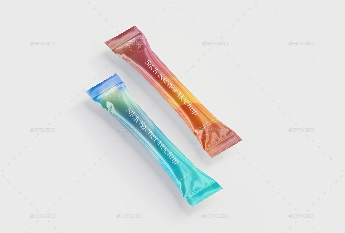 Stick Sachet Mockup, Graphics | GraphicRiver