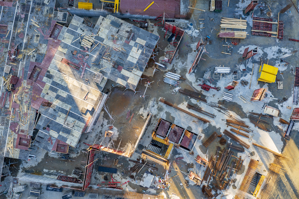 Making a new building Stock Photo by EdVal | PhotoDune