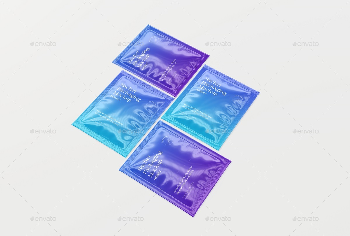 Sachet Packaging Mockup, Graphics | GraphicRiver