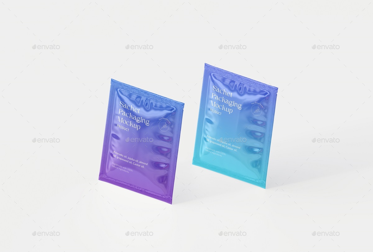 Sachet Packaging Mockup, Graphics | GraphicRiver