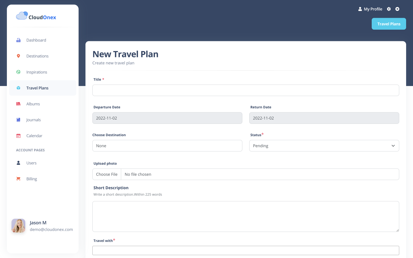 Tripz SaaS Laravel Travel Planning Tool by CloudOnex | CodeCanyon