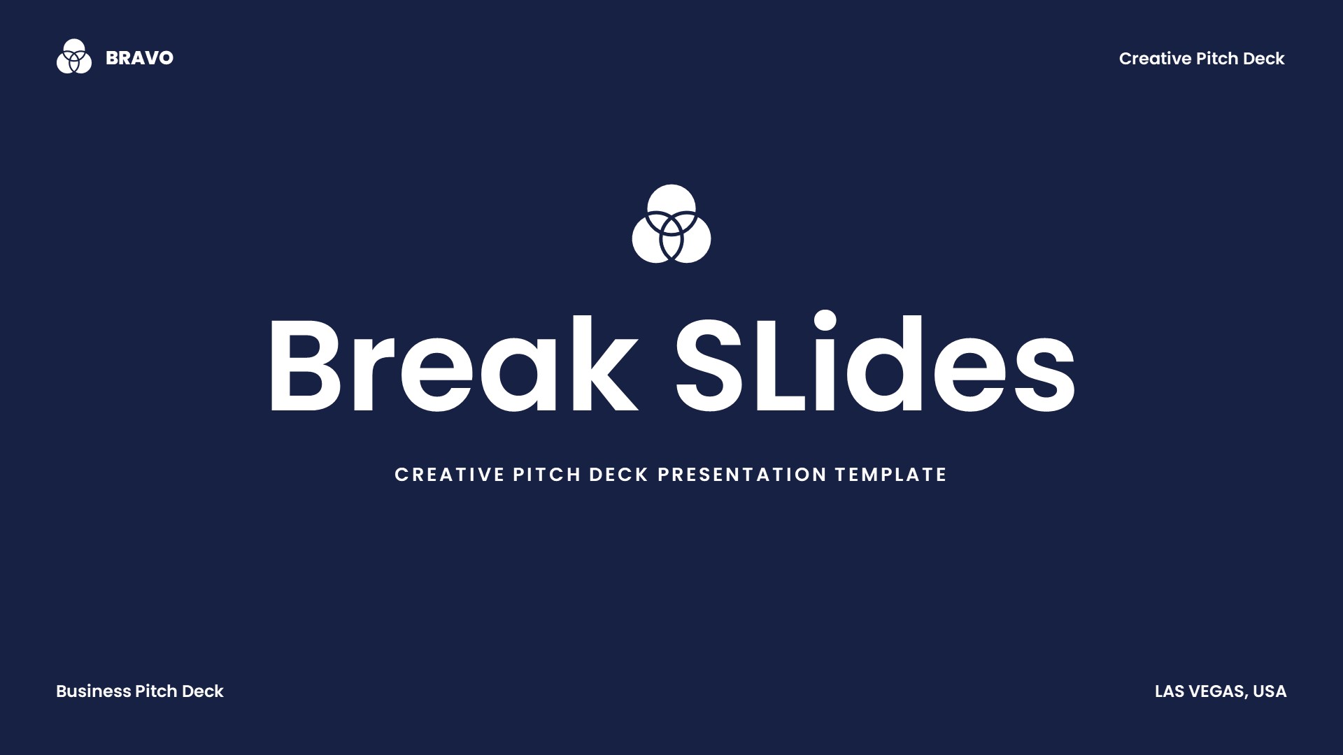 Bravo - Creative Pitch Deck Google Slides Template, Presentation Templates