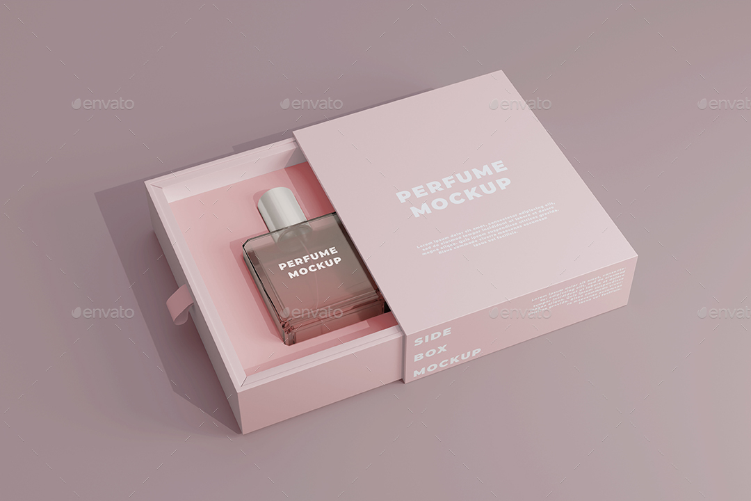 Perfume Packaging Mockup, Graphics | GraphicRiver