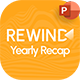Rewind Yearly Recap PowerPoint Template, Presentation Templates ...