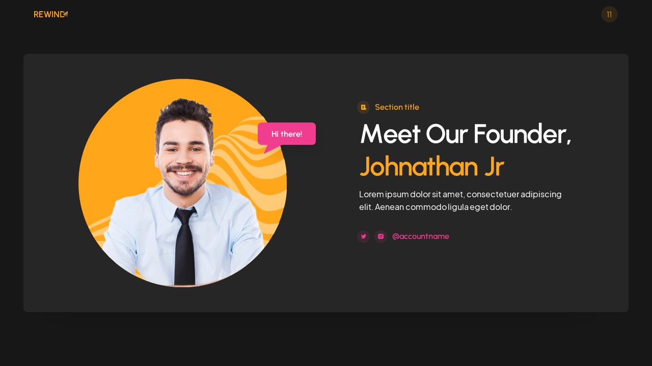 Rewind Yearly Recap PowerPoint Template, Presentation Templates ...