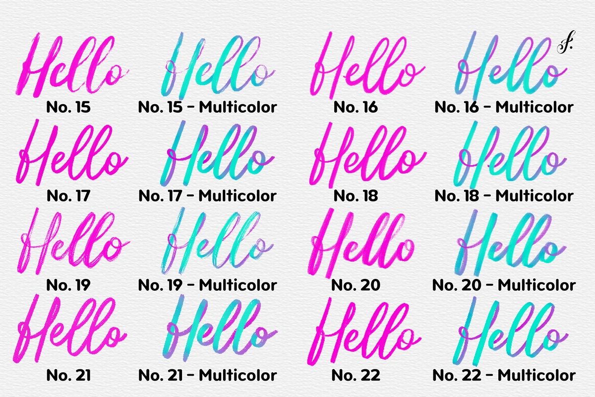 Procreate Brushes Lettering | 146 Artistic Lettering Brushes, Add-ons