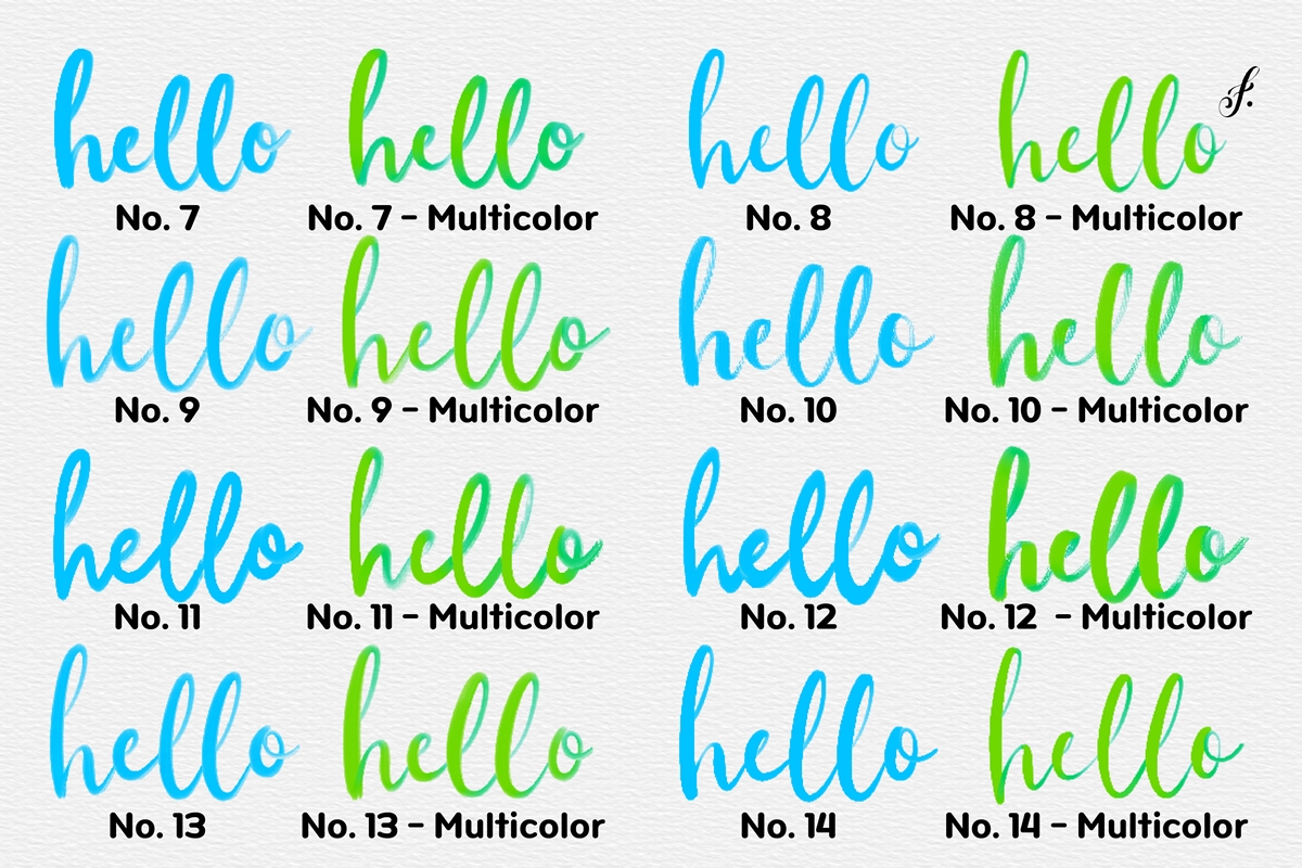 Procreate Brushes Lettering | 146 Artistic Lettering Brushes, Add-ons