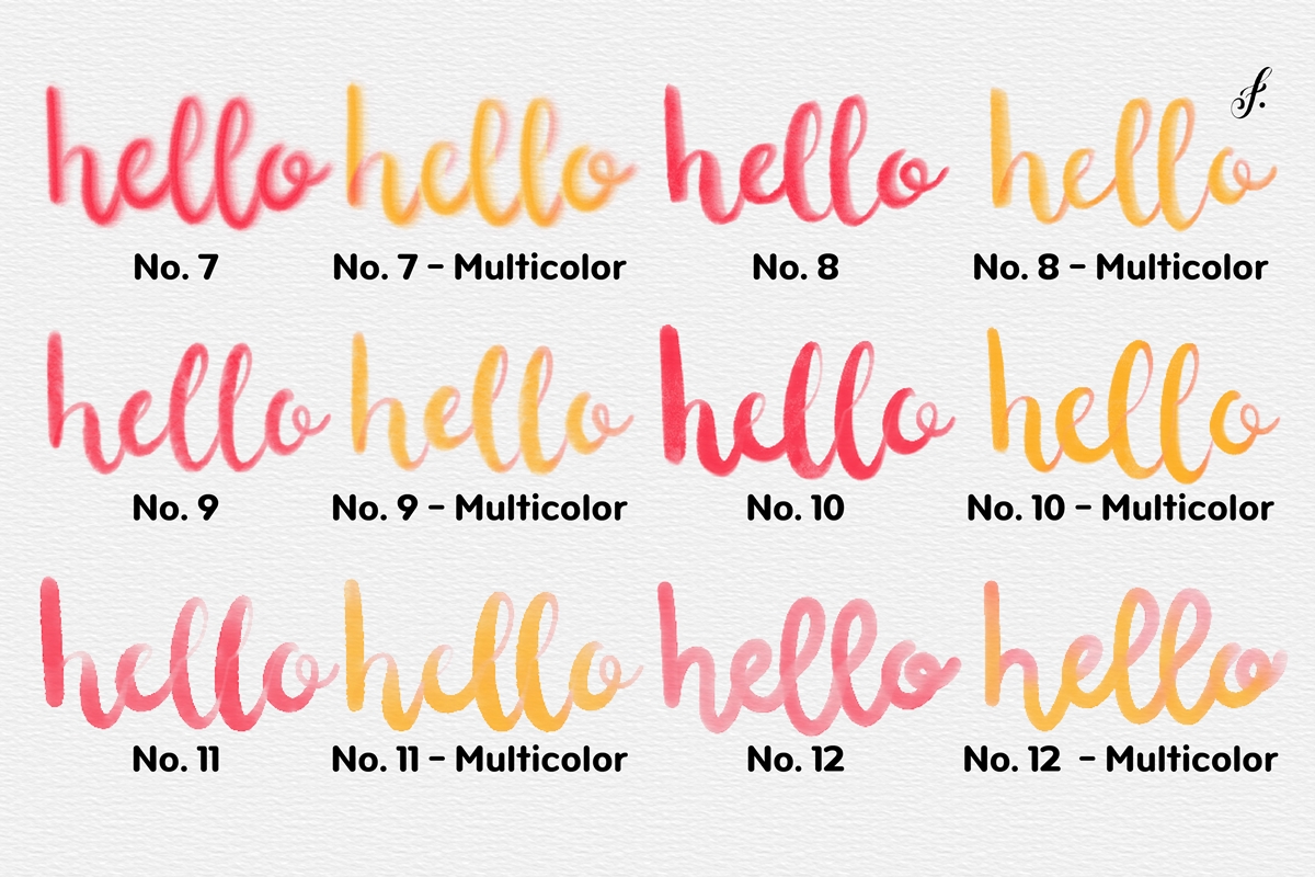 Procreate Brushes Lettering | 146 Artistic Lettering Brushes, Add-ons