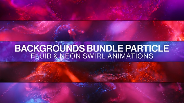 Bundle Particle Backgrounds Pack, Motion Graphics | VideoHive