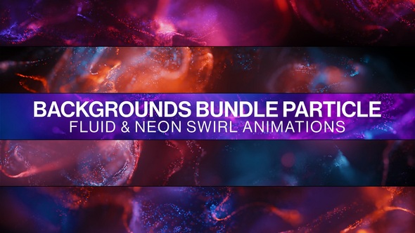 Neon Particle Cloud Pack, Motion Graphics | VideoHive