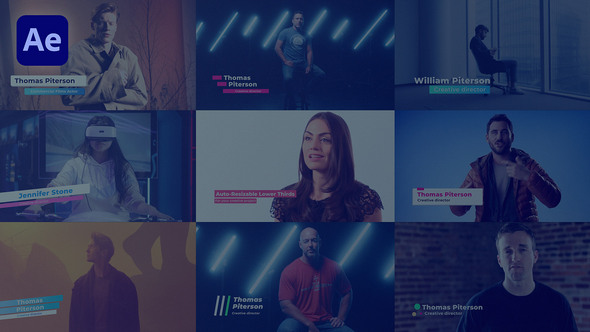 Lower Thirds, After Effects Project Files | VideoHive