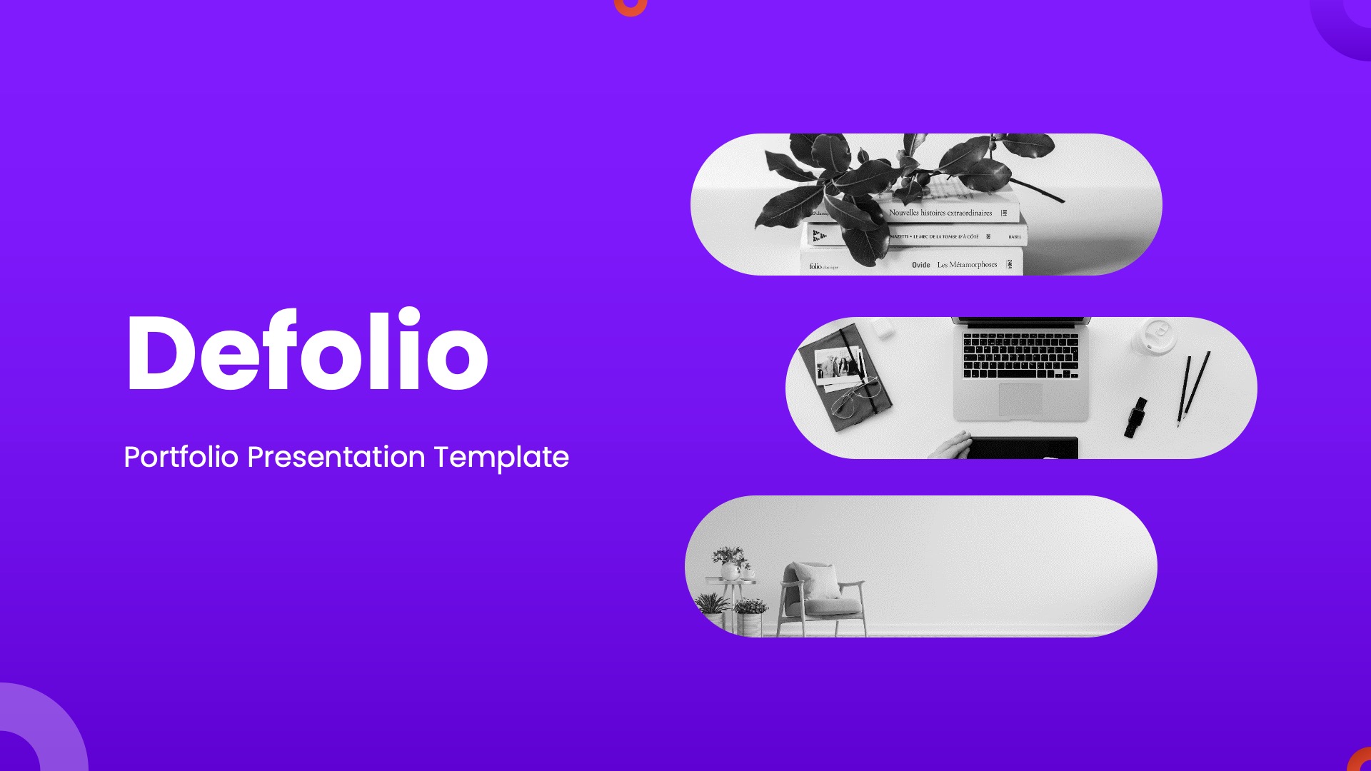 Defolio - Portfolio Presentation Template Google Slides, Presentation ...