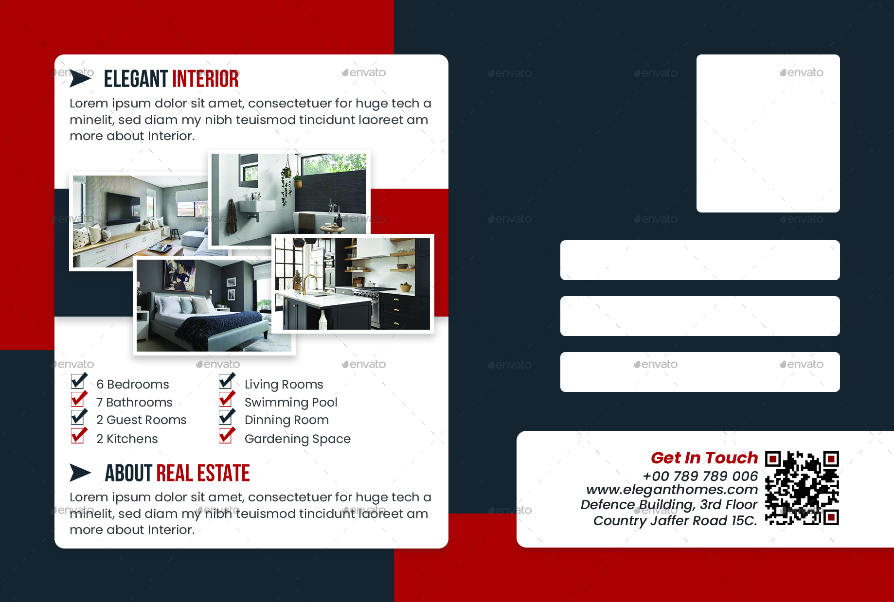Real Estate Post Card, Print Templates | GraphicRiver