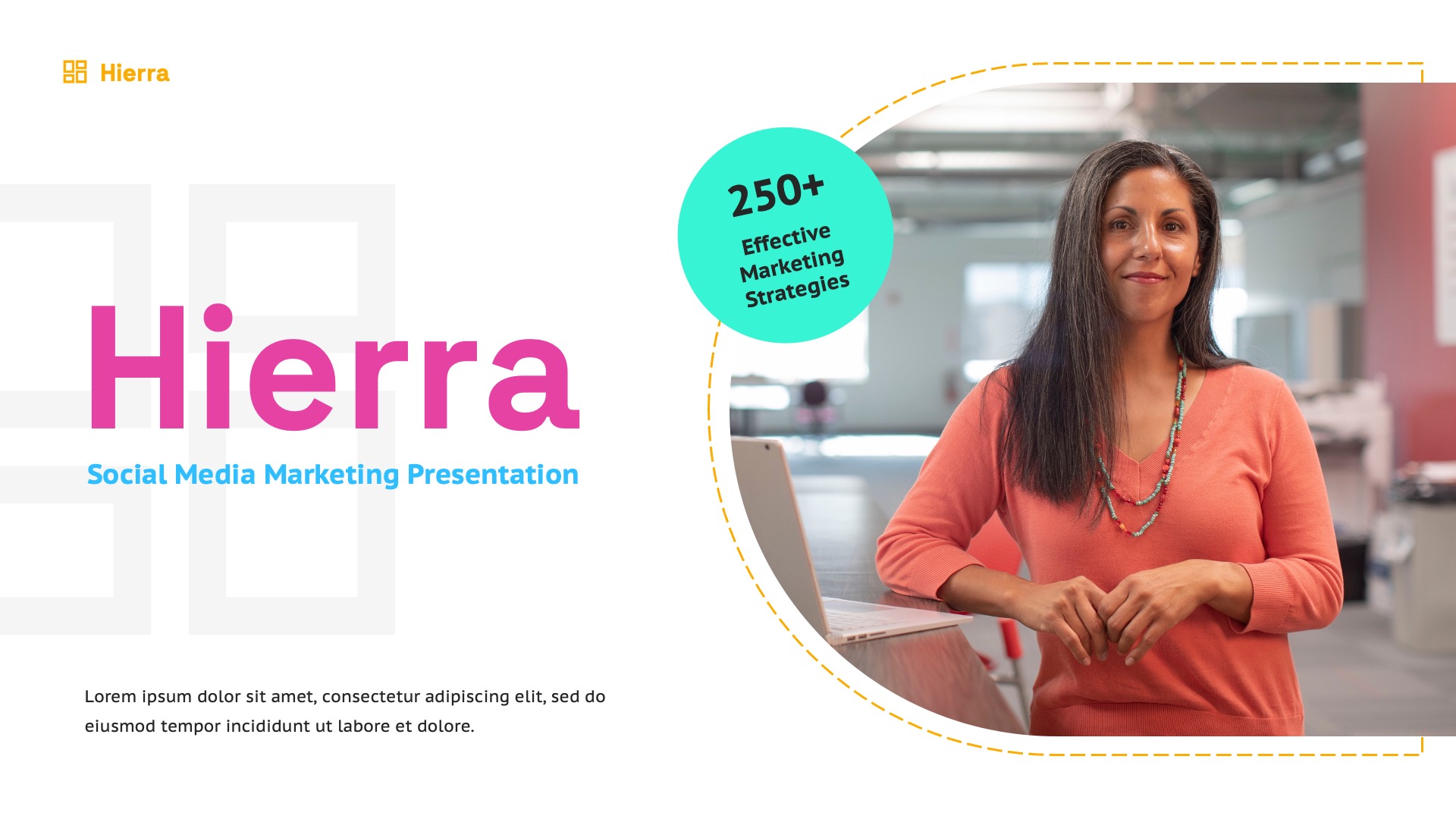 Hierra - Social Media Marketing Presentation PowerPoint, Presentation ...