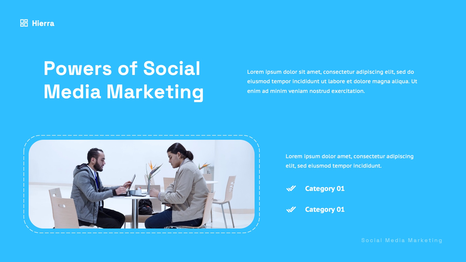 Hierra - Social Media Marketing Presentation Google Slides ...