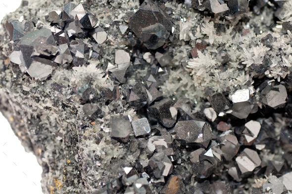 galena mineral sample Stock Photo by wirestock | PhotoDune