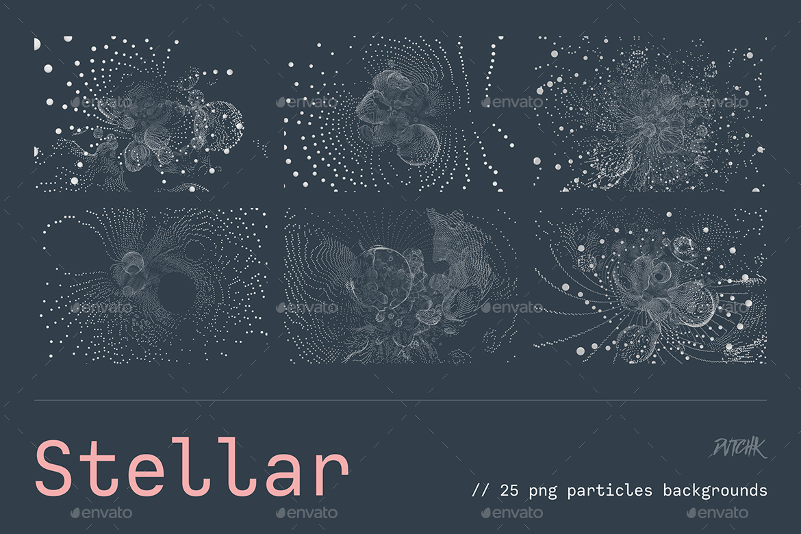 Stellar | Abstract Particles Backgrounds, Graphics | GraphicRiver