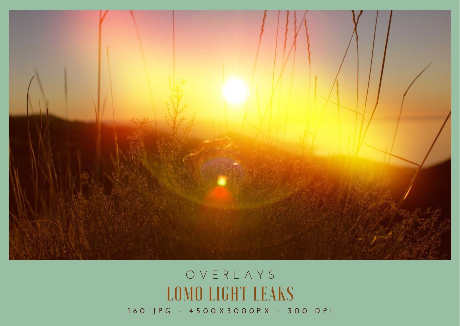 Realistic Lomo Light Leaks - Overlays, Add-ons | GraphicRiver