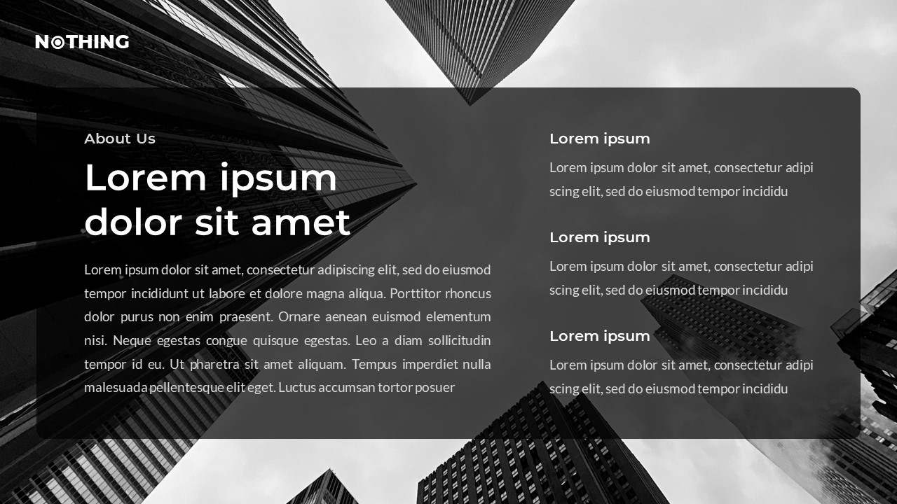 NOTHING - Powerpoint Template, Presentation Templates | GraphicRiver