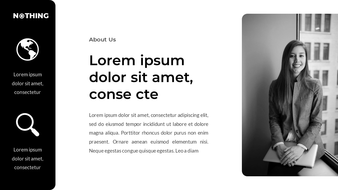 NOTHING - Powerpoint Template, Presentation Templates | GraphicRiver