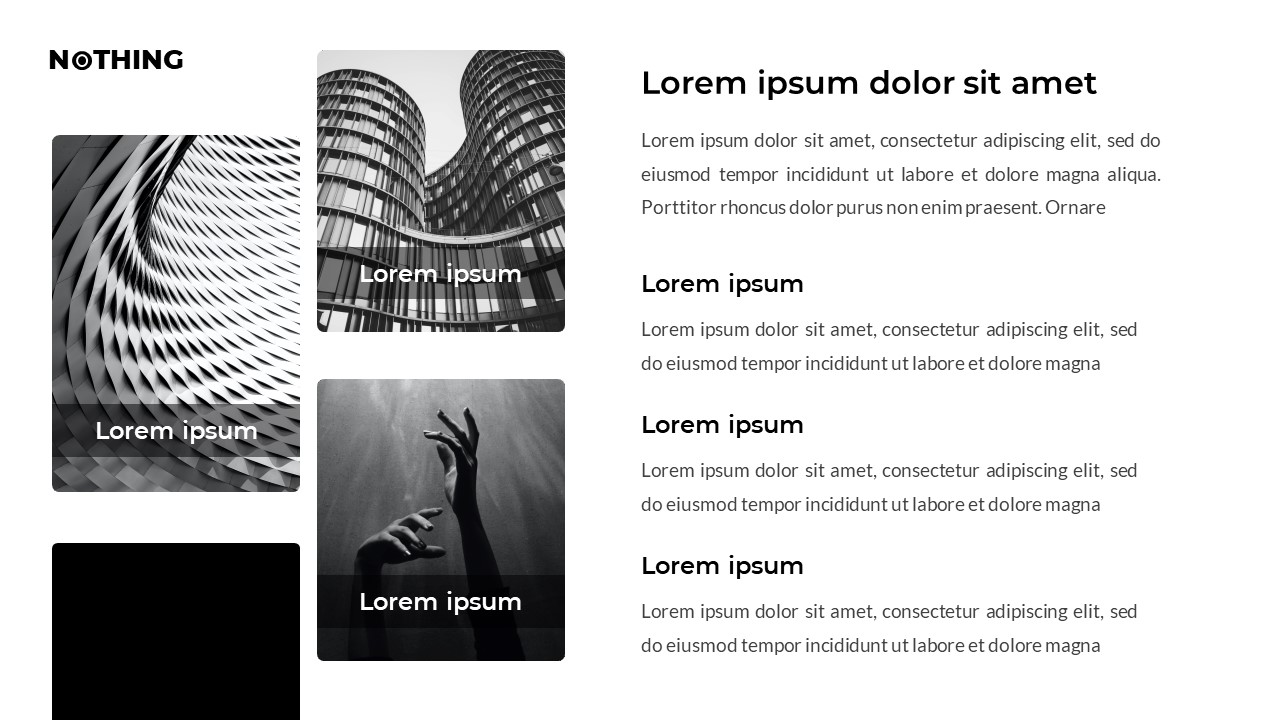 NOTHING - Powerpoint Template, Presentation Templates | GraphicRiver