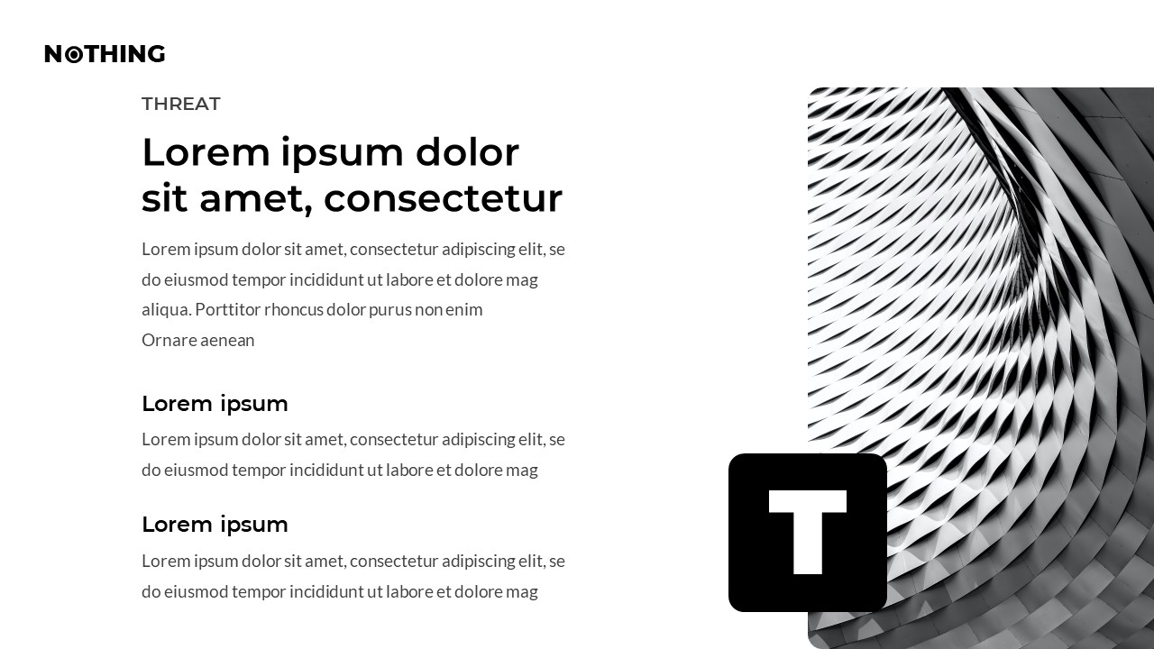 NOTHING - Powerpoint Template, Presentation Templates | GraphicRiver