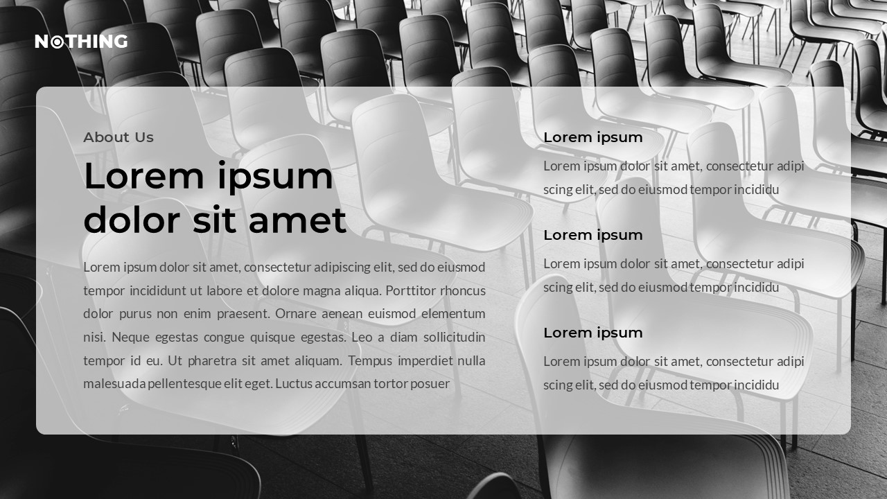 NOTHING - Powerpoint Template, Presentation Templates | GraphicRiver