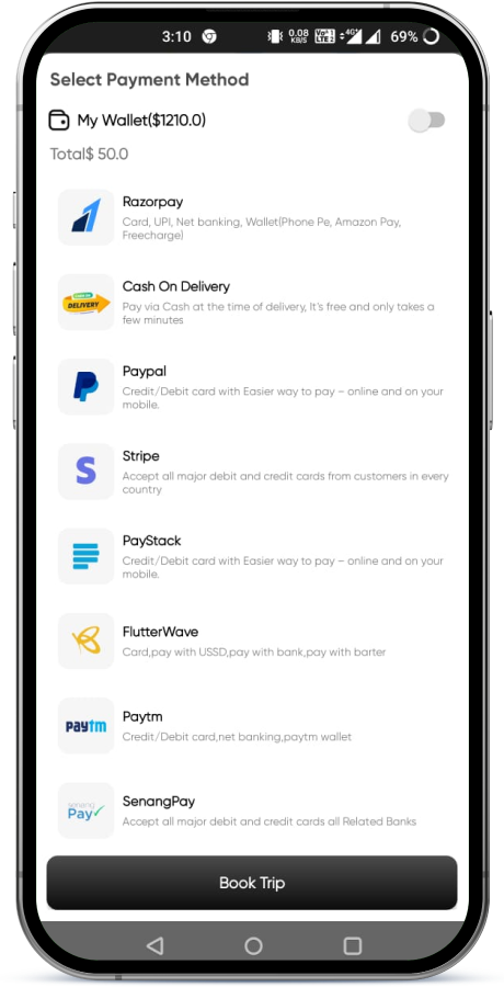 OGO : On-Demand Taxi Booking & Ride Booking App | OLA Cabs | Uber Clone ...