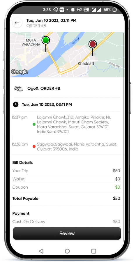 OGO : On-Demand Taxi Booking & Ride Booking App | OLA Cabs | Uber Clone ...