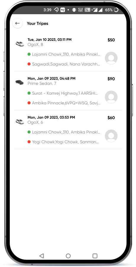 OGO : On-Demand Taxi Booking & Ride Booking App | OLA Cabs | Uber Clone ...