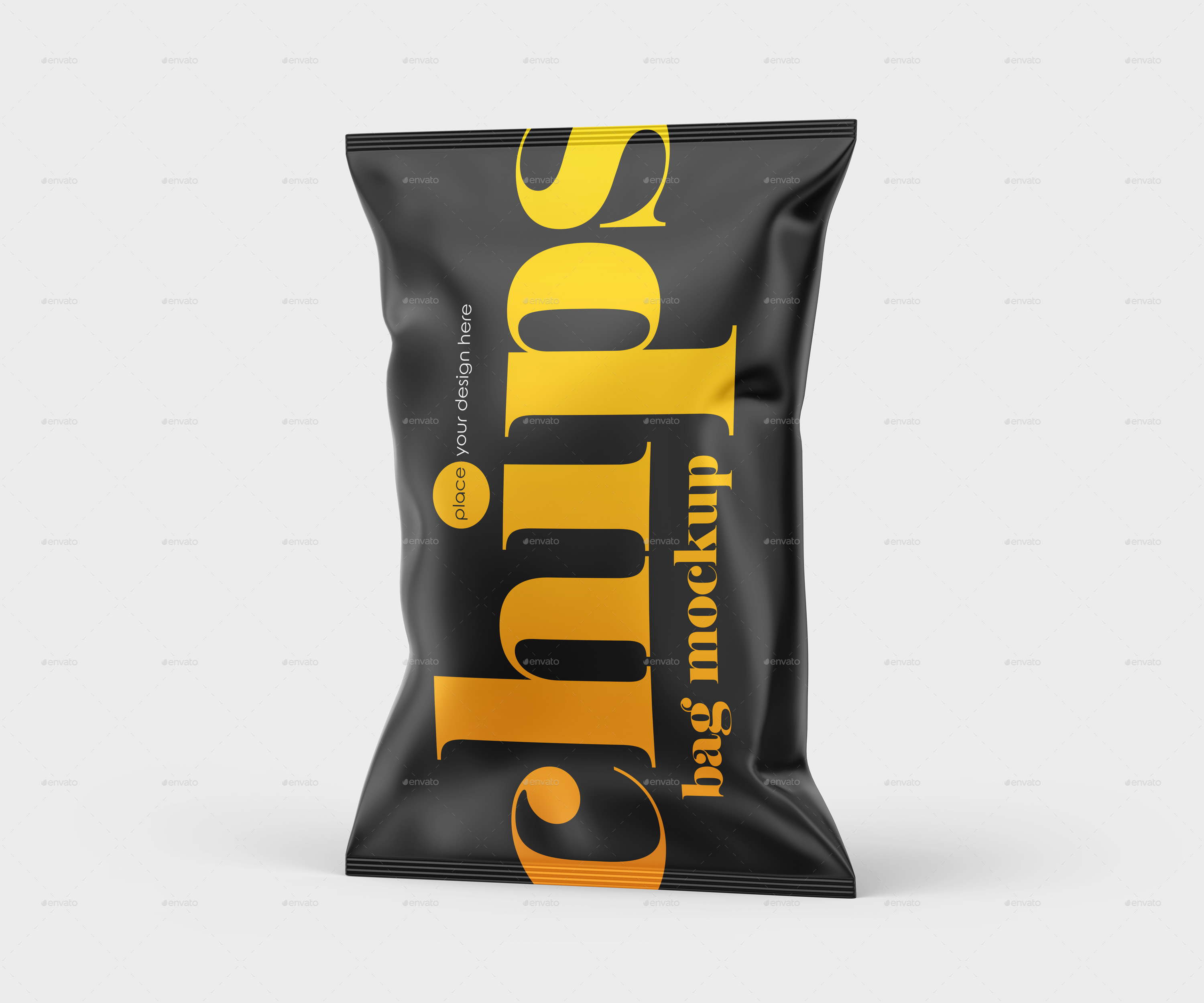 Chips Bag Mockup Set, Graphics | GraphicRiver