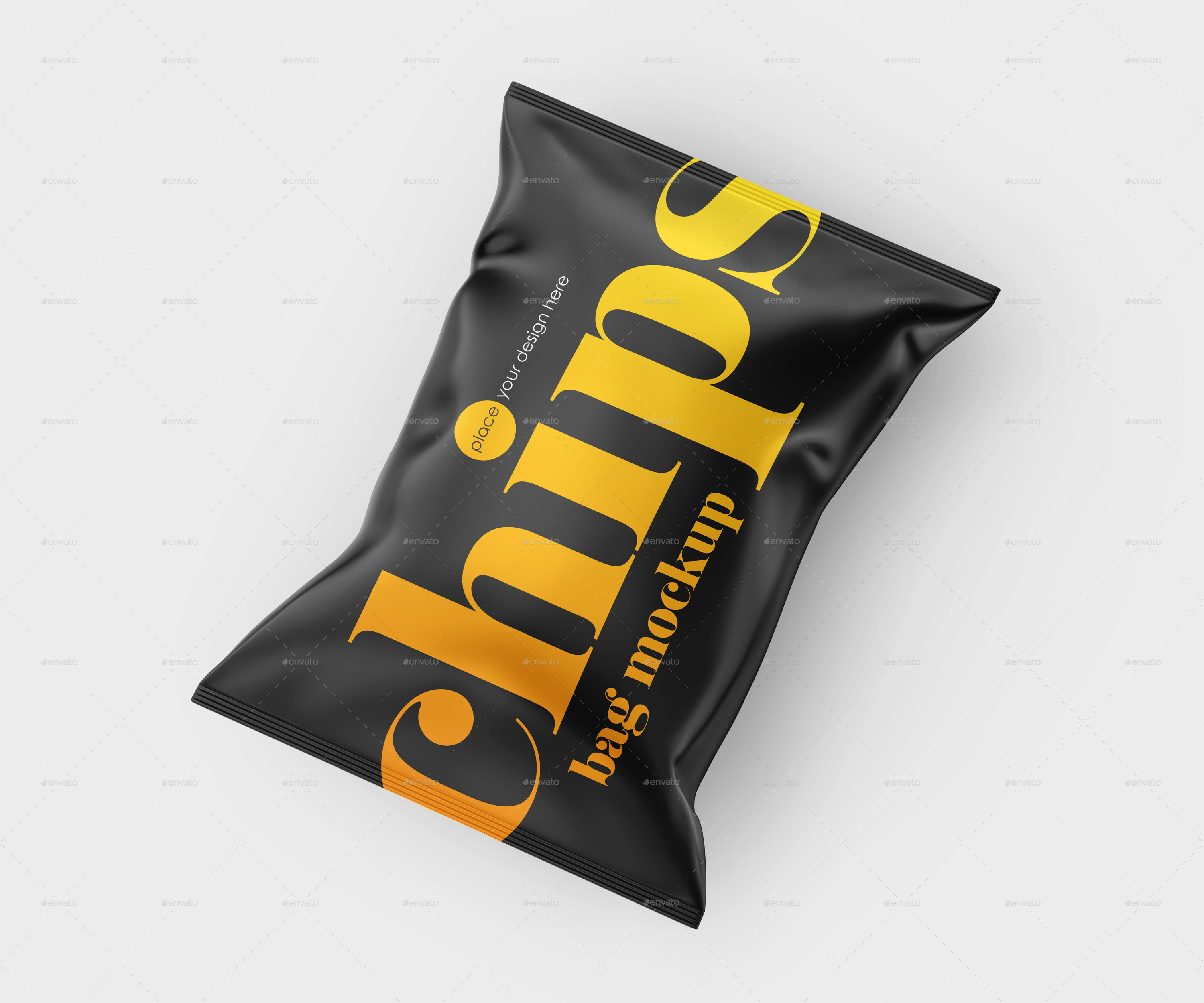 Chips Bag Mockup Set, Graphics | GraphicRiver